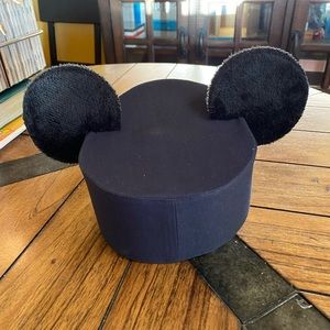 Disney | Accessories | Rare Disney Parks Blue Mickey Mouse Ears Red Car ...